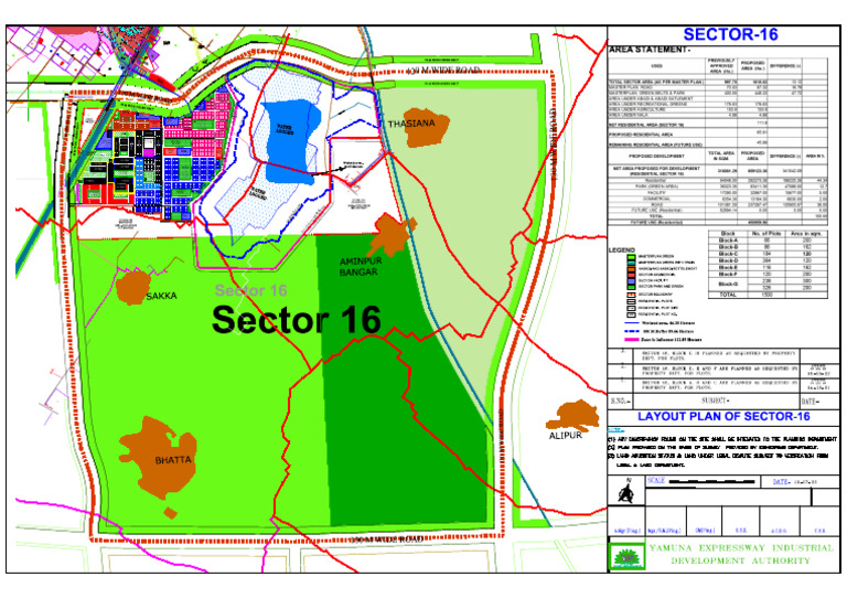 Sec 16 Layout Map Yeida Pdf