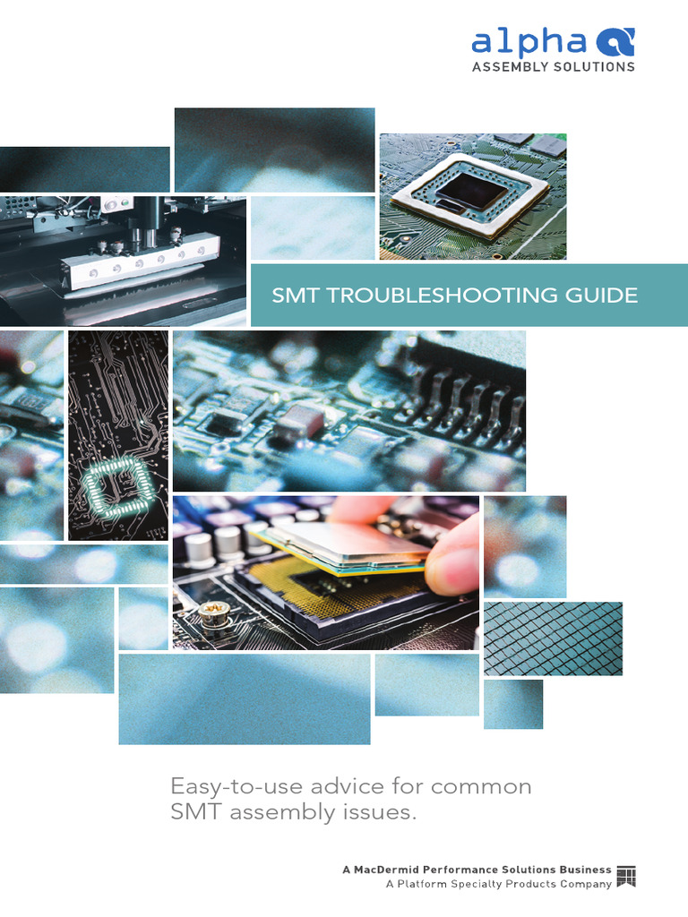 SMT Assembly Troubleshooting Guide | PDF | Soldering | Joining