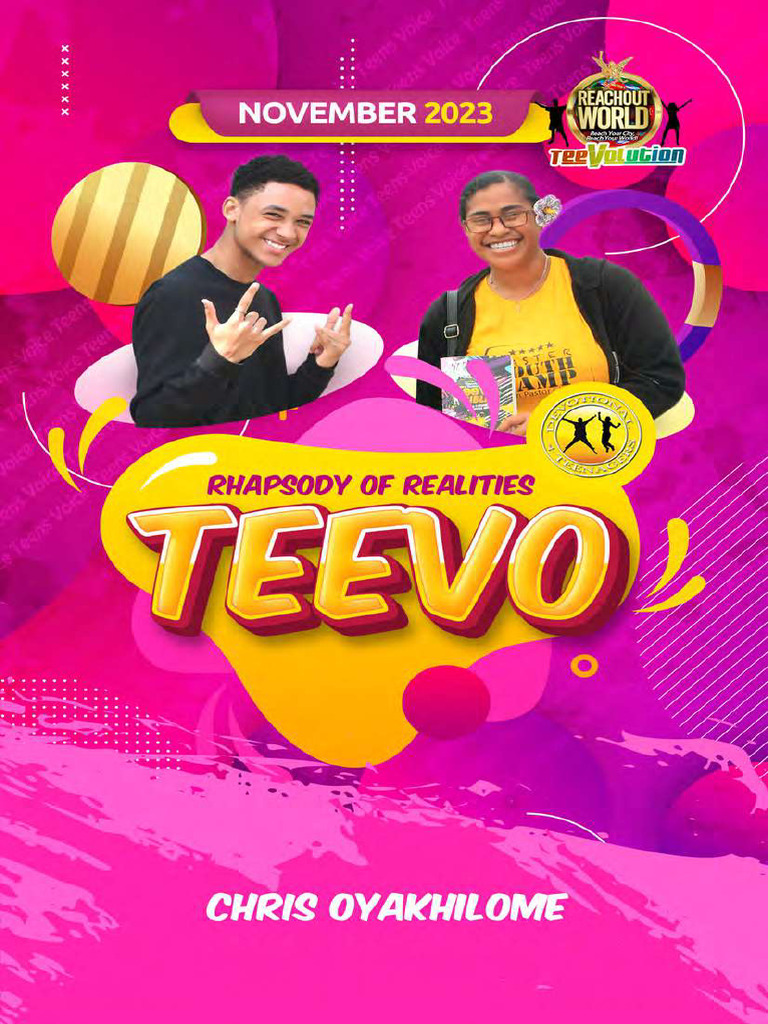 English November TeeVo 2023 | PDF | Book Of Esther | Jesus