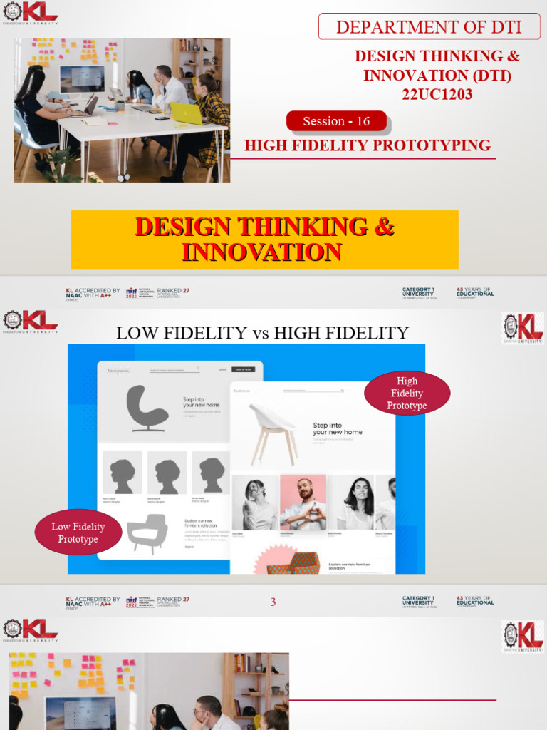 Session #14.1 - High Fidelity Prototype | PDF | Prototype | User Interface