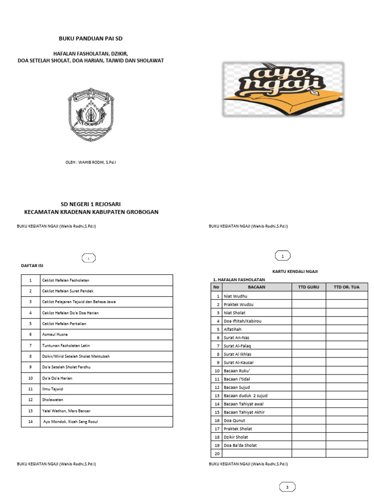 Buku Panduan Ibadah | PDF