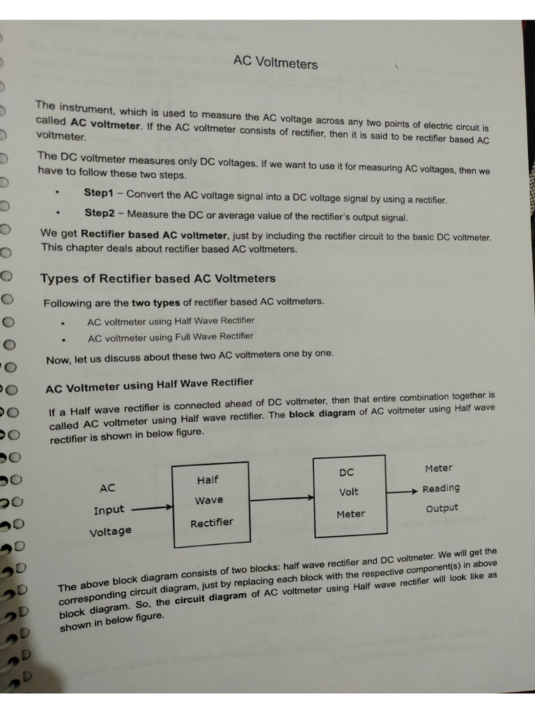 EMI - Unit-3 Measuring Instrument | PDF