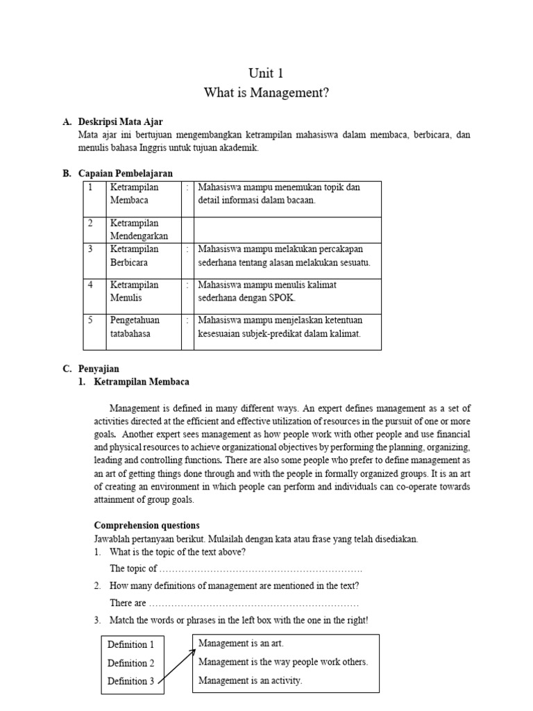Unit 1 - Management | PDF Unit 1 - Management | PDF