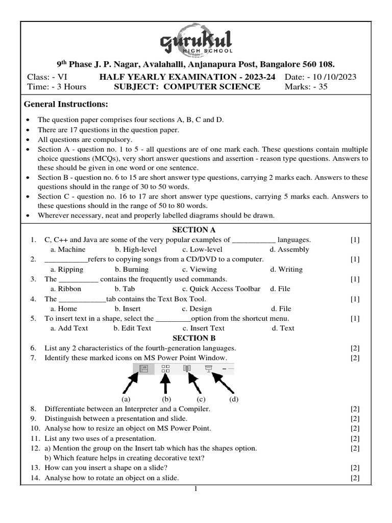 6 Computer Science Hye Pdf Window Computing Computer Engineering
