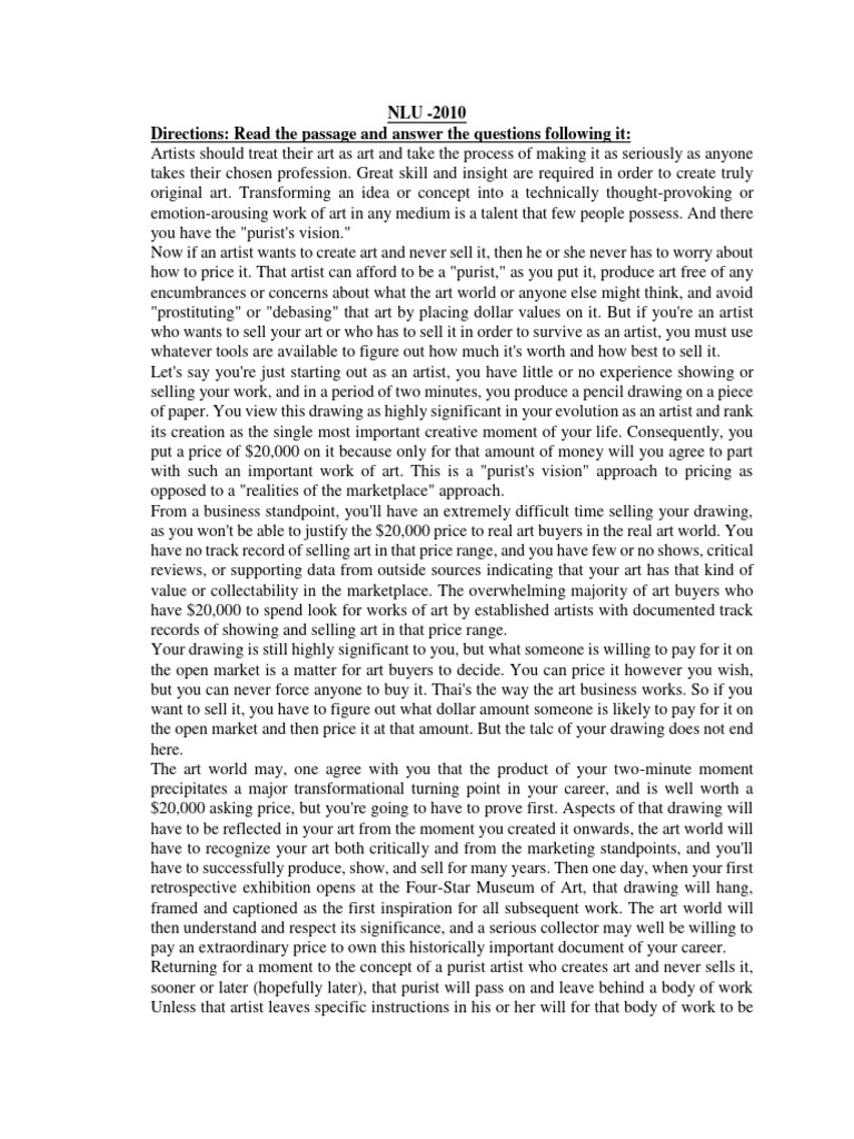 AILET Question Paper 2010 With Answer | PDF | Defamation | Theft