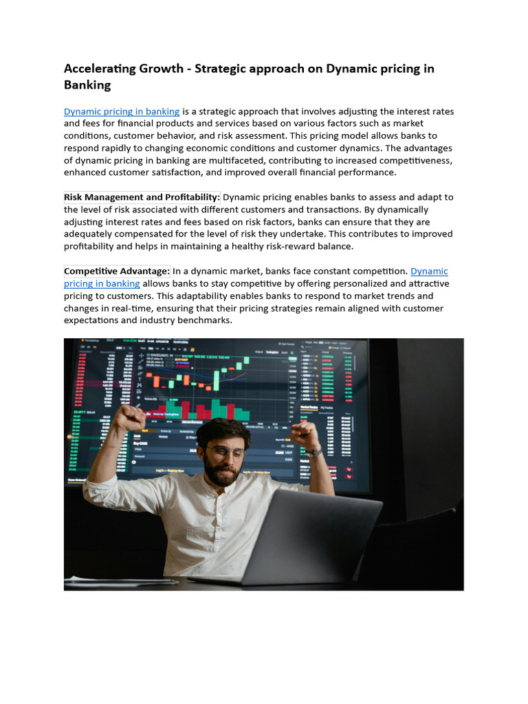 Accelerating Growth - Strategic Approach On Dynamic Pricing in Banking ...