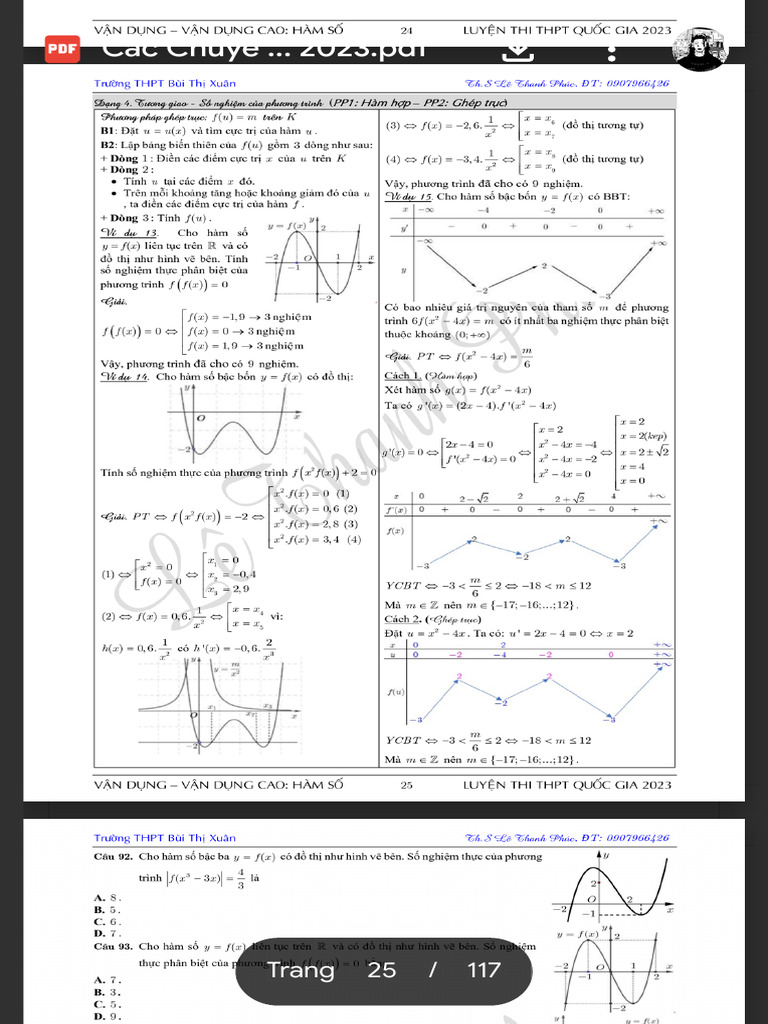 Cac Chuyen de - VAN DUNG - VAN DUNG CAO 2023.pdf | PDF