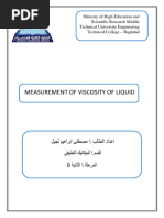 LAB MANUAL. EXPERIMENT 1. Viscosity of Fluids (Ball Drop Method) | PDF | Viscosity | Drag (Physics)