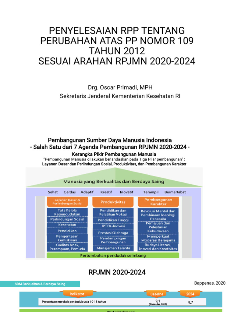 RPJMN Kemenkes | PDF