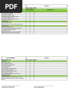 LEV Weekly Checklist | PDF | Working Conditions | Workplace