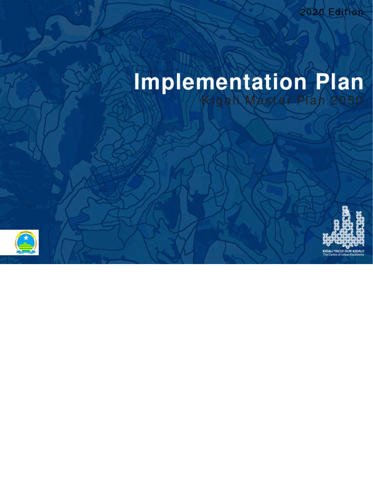 Implementation Plan - Kigali Master Plan 2050 | Download Free PDF ...