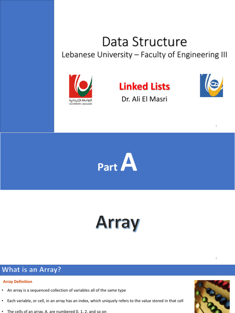 Data Structures - Lecture 2 - English | PDF | Pointer (Computer ... Data Structures - Lecture 2 - English | PDF | Pointer (Computer ...