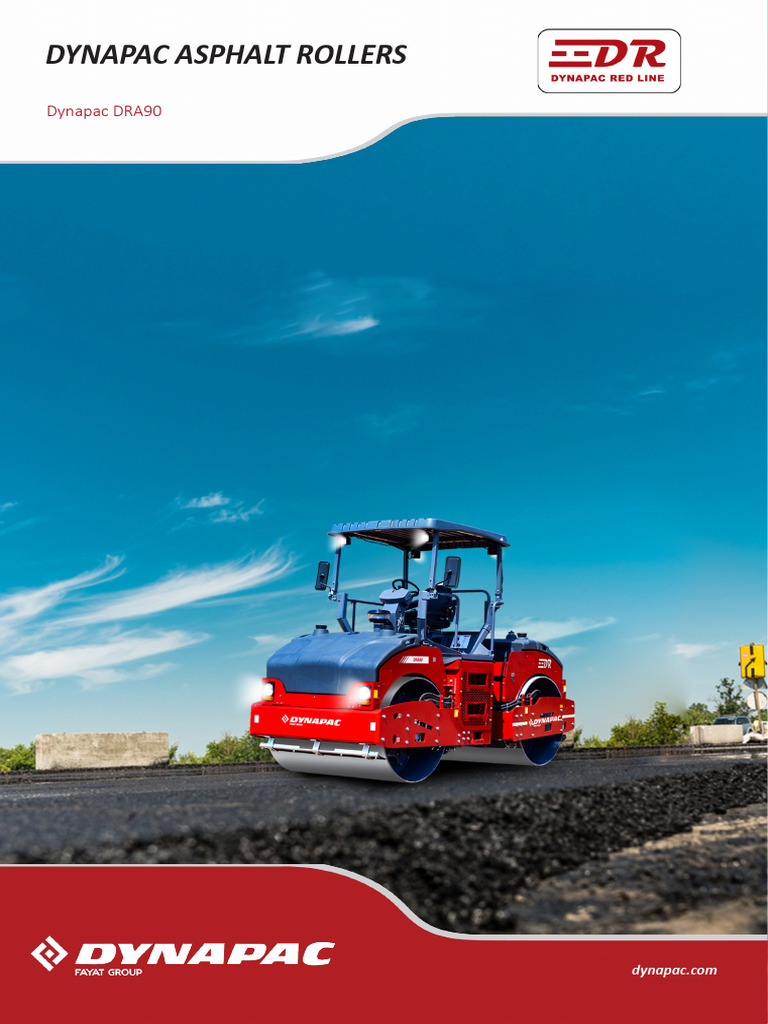 Dynapac DRA90 - Brochure | PDF | Pump | Mechanical Engineering