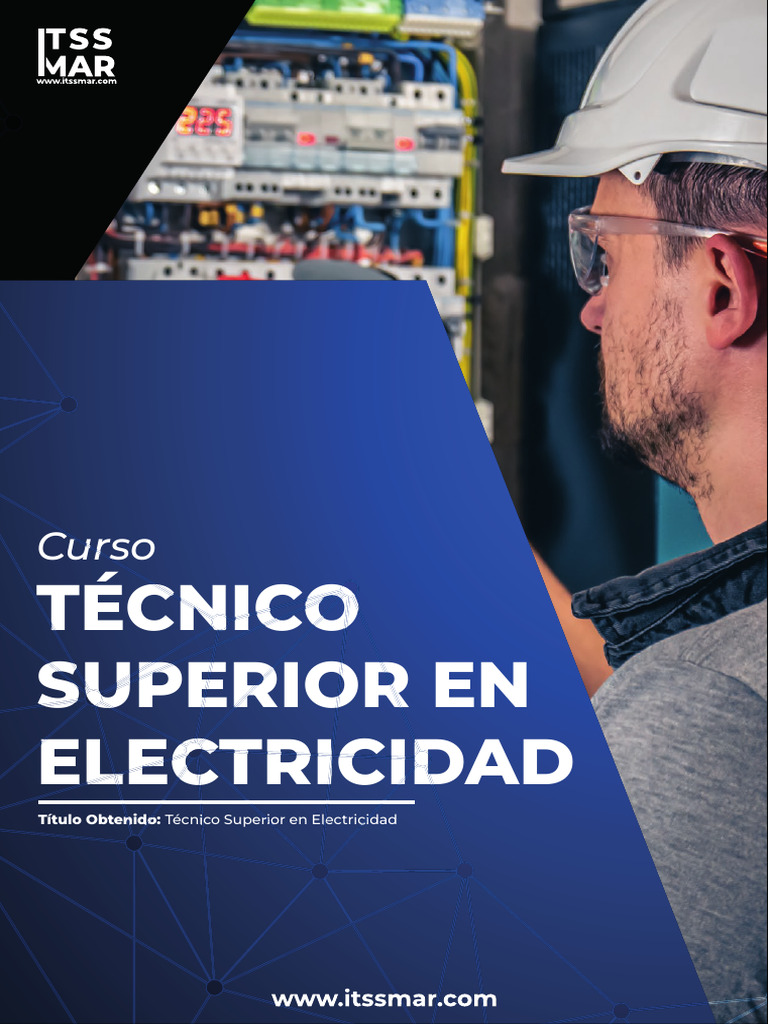 Brochure Técnico Superior en Electricidad | PDF | Ingenieria Eléctrica | Electricidad