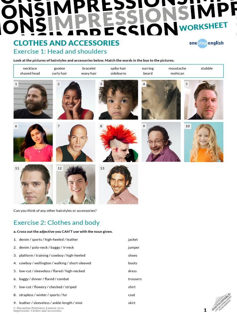 Impressions Clothesaccessories Ws 718635 | PDF | Clothing | Consumer Goods
