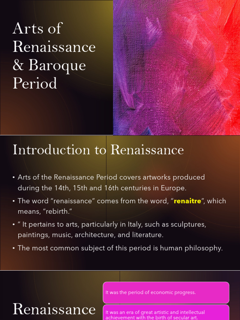 Renaissance Baroque Art | PDF | Renaissance | Baroque