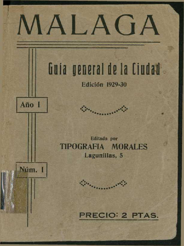 Guia de Malaga 1929 | PDF