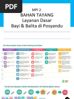 Contoh Checklist Pendampingan Ilp Di Pustu Dan Posyandu | PDF