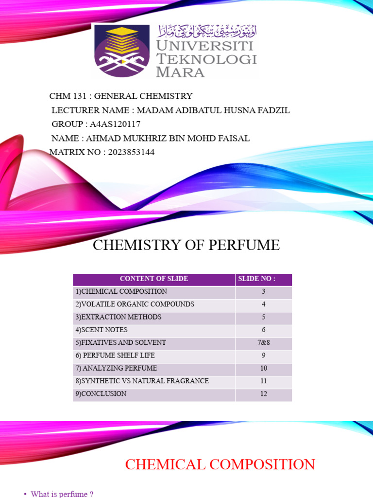The Perfume | PDF | Perfume | Odor