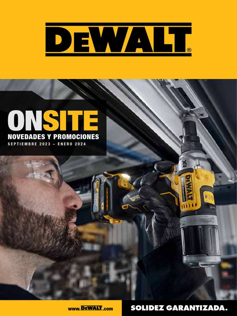 Dewalt | PDF | Perforar | Bienes manufacturados
