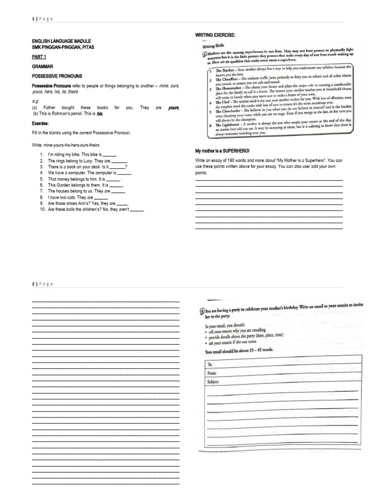 Module Bi 1 | PDF | Grammatical Tense | Languages