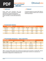 ASTM A216 GR WCB Tabela Propriedades | PDF