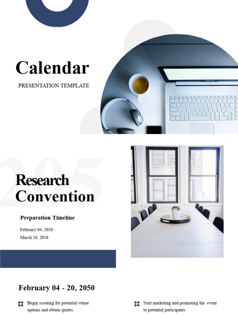 Calendar Presentation Template | PDF | Business