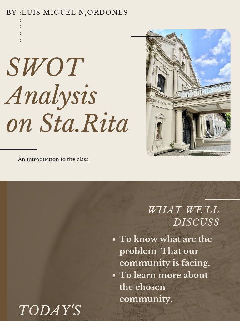 SWOT Analysis (Sta - Rita) | PDF