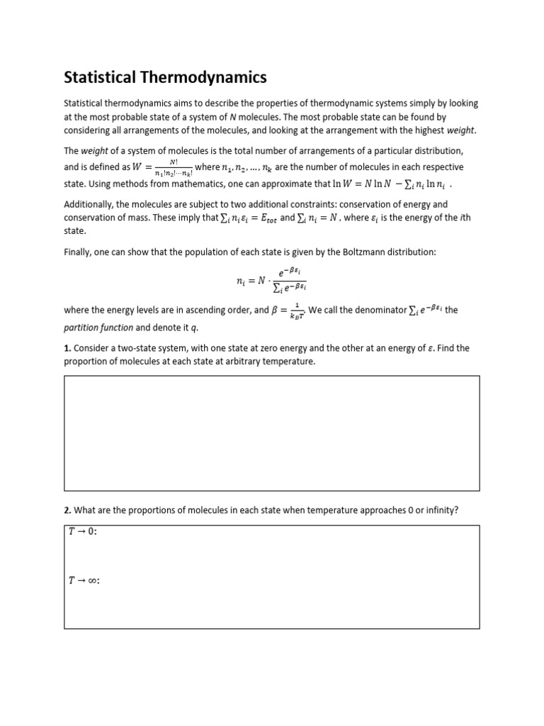 Thermodynamic | PDF | Temperature | Thermodynamics