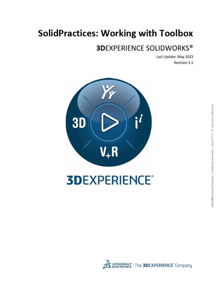 QA00000125578 TS BP 3DEXP Wrking With Toolbox | PDF | Computer File ...