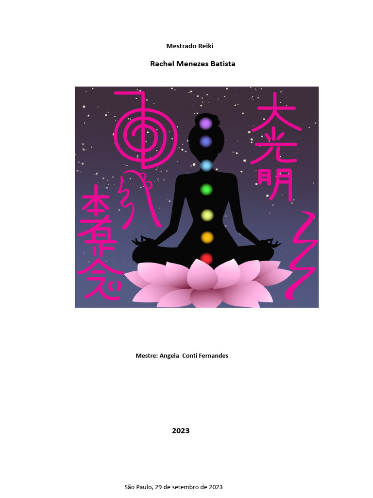 TCC Mestrado Reiki - Rachel | PDF | Reiki | Dor