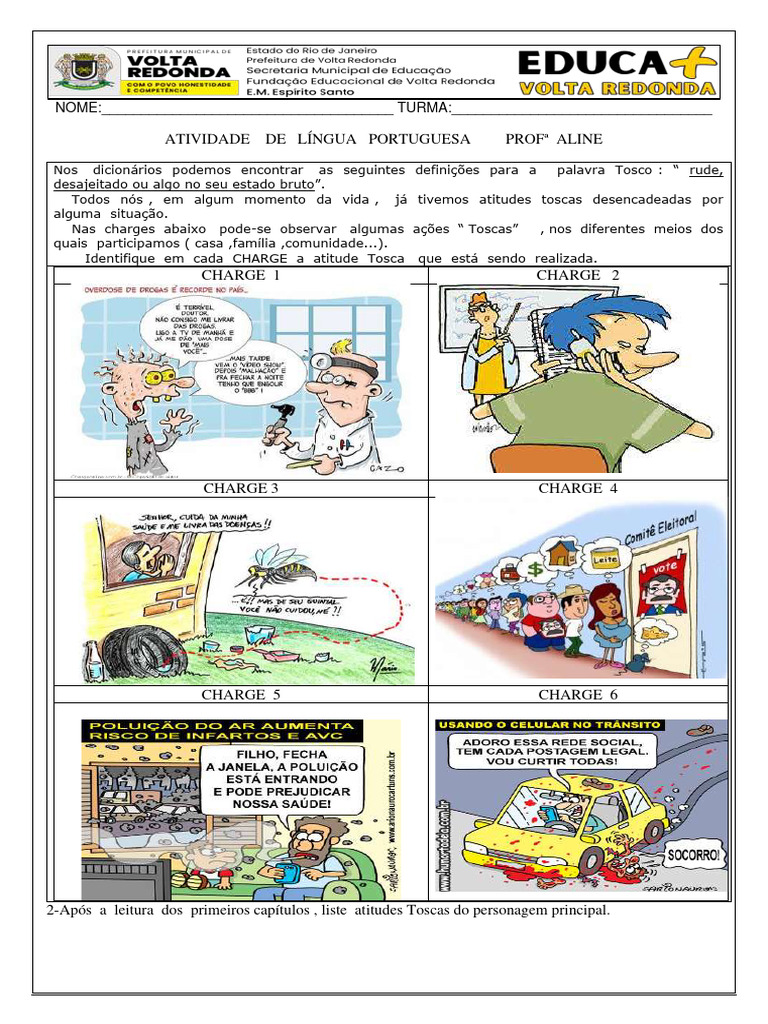 Atividade - Livro Tosco | PDF