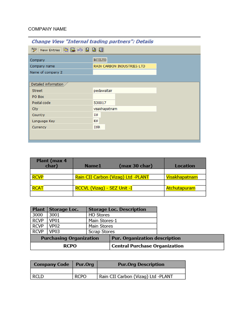 Rain CII Carbon (Vizag) Ltd Overview | PDF | Corporations | Trade