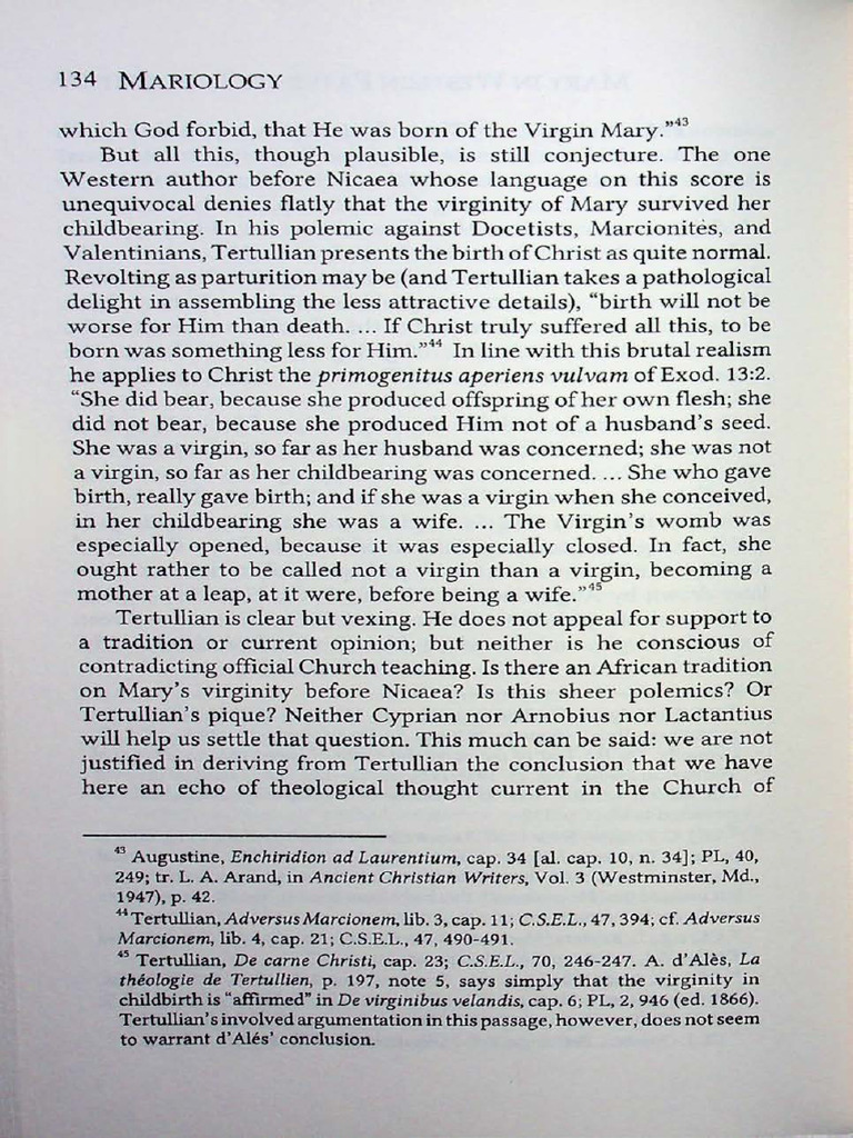 Mariology - Vol. 1-160-180 | PDF