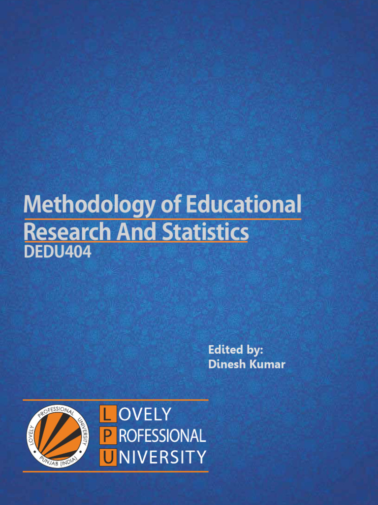 Tailieuxanh Extract Pages From Dedu404 Methodology of Educational Research and Statistics ...