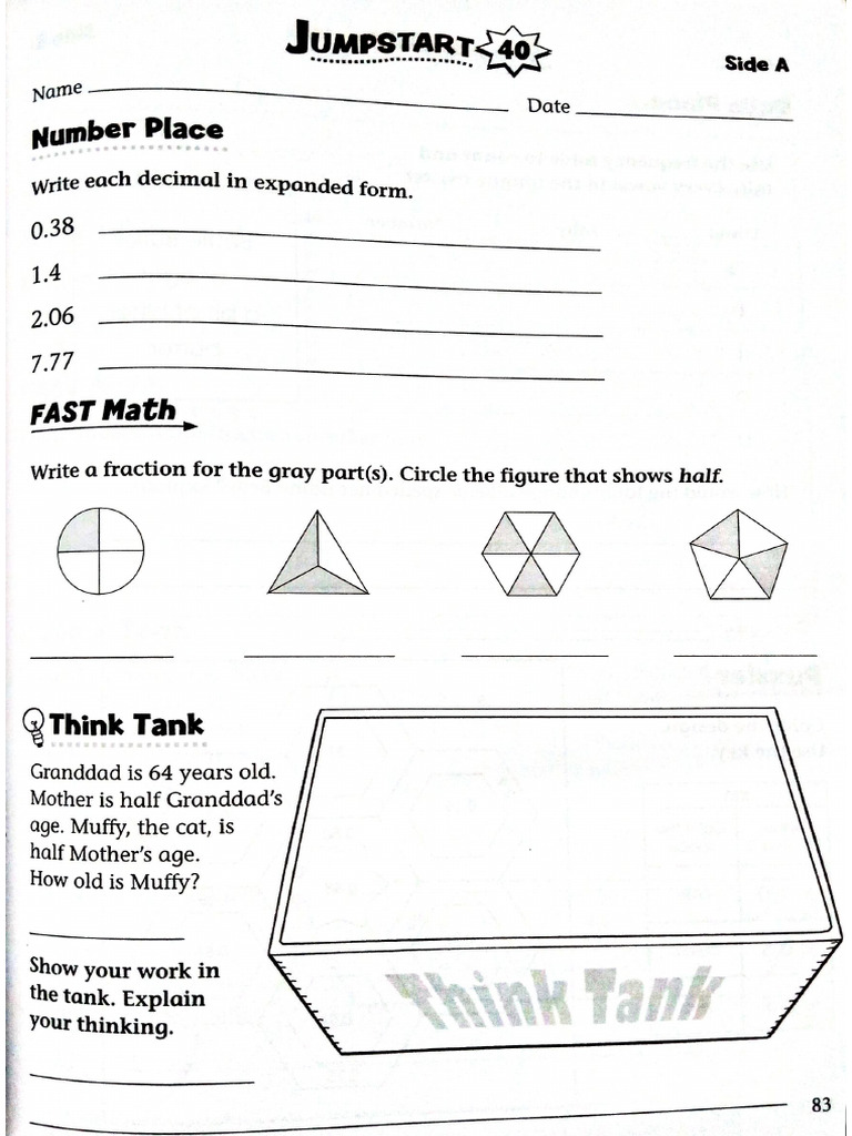 Jumpstart Maths 3 | PDF