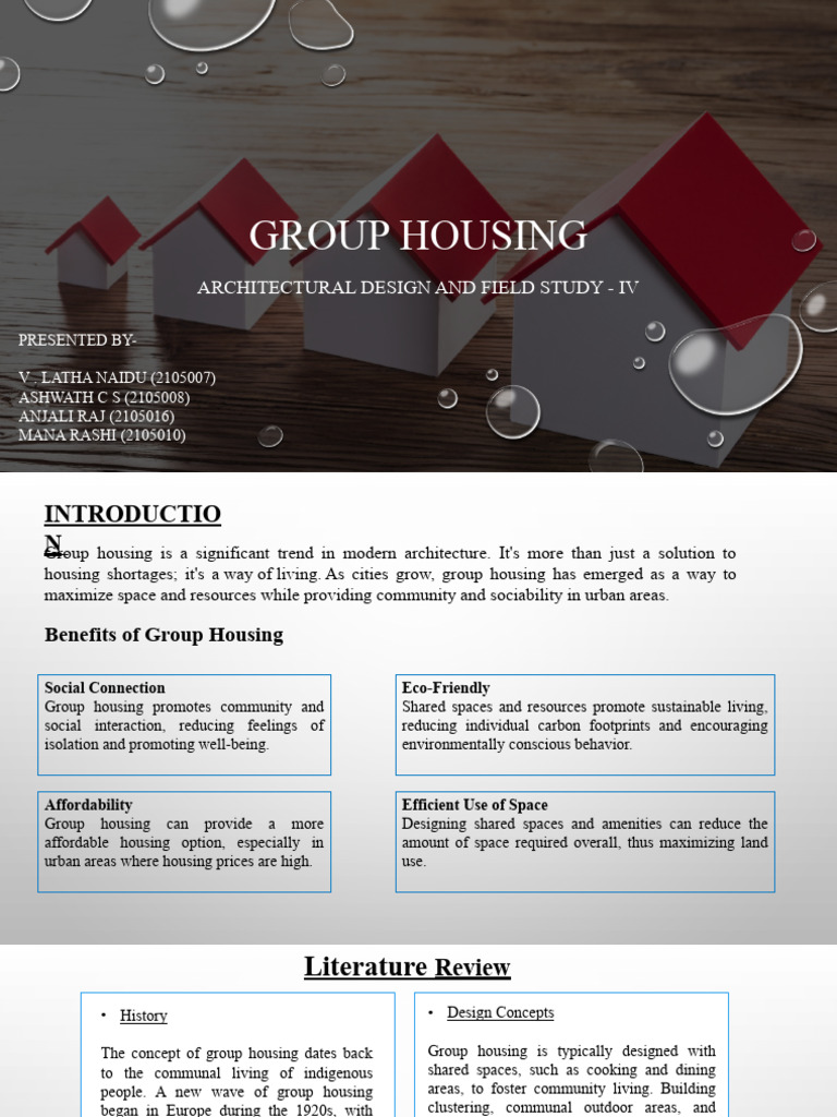 Group Housing Final | Download Free PDF | Apartment | Concrete