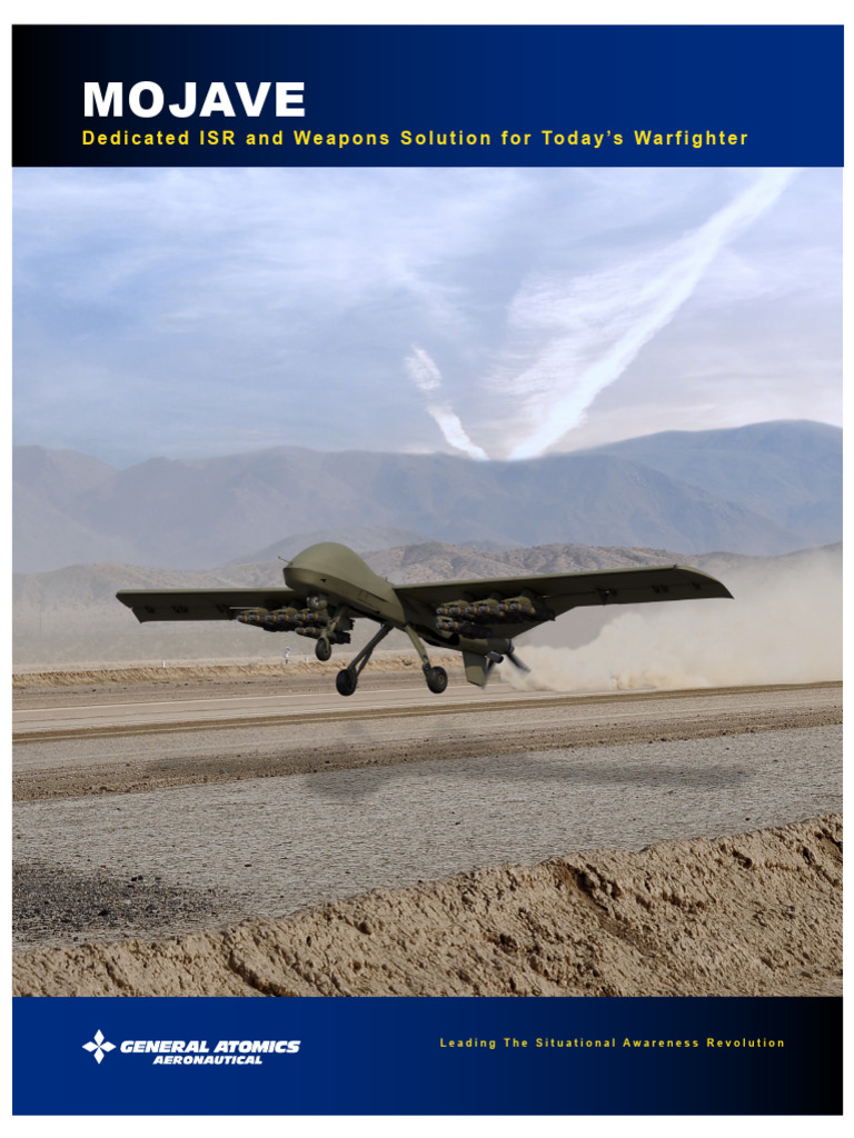 GA ASI Mojave Datasheet 1up - P07263 | PDF | Aviation | Aircraft
