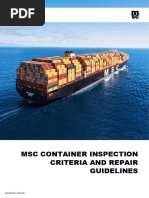 ISO Container Inspection Checklist | PDF | Unrest