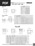 Tabela Roscas NPT e BSP | PDF