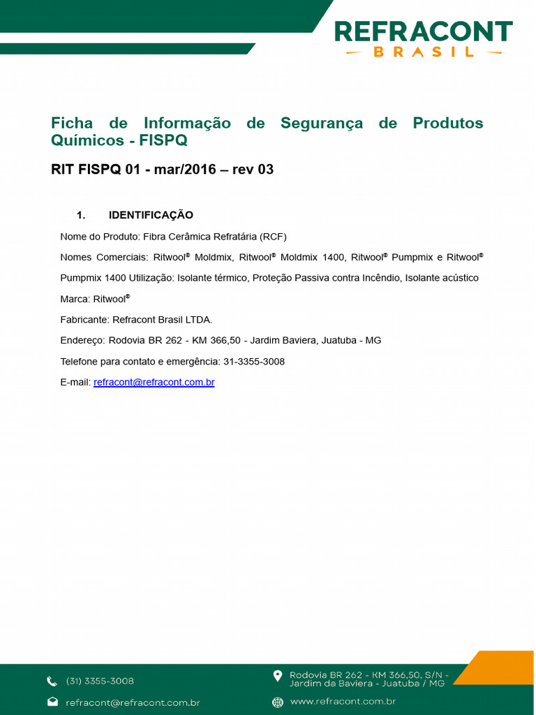 Fispq Atualizada 2023 | Download grátis PDF | Materiais | Química