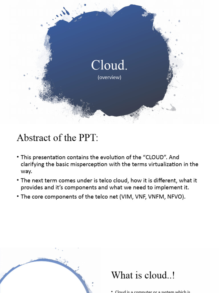 Understanding Cloud Foundations | PDF | Virtualization | Cloud Computing