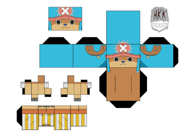 Tony Tony Chopper Paper Toy Paper Craft | PDF