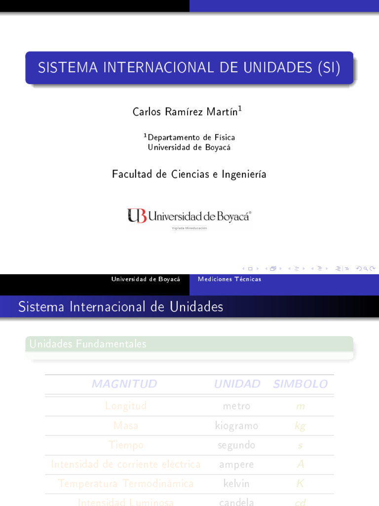 Sistema Internacional de Unidades | Descargar gratis PDF | Kilogramo | Sistema Internacional de ...