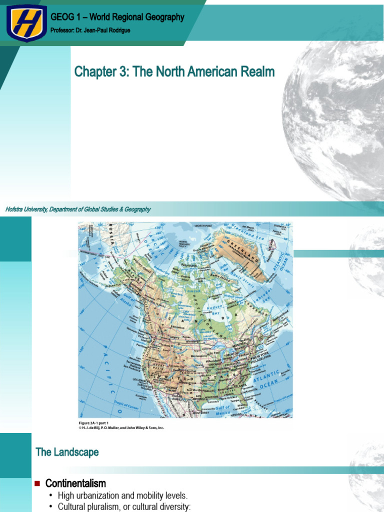 GEOG 1 Chapter 3 North America | Download Free PDF | North America | Precipitation