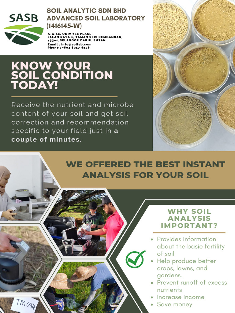 Soil Analytic Flyers V3 | PDF | Soil | Plant Nutrition