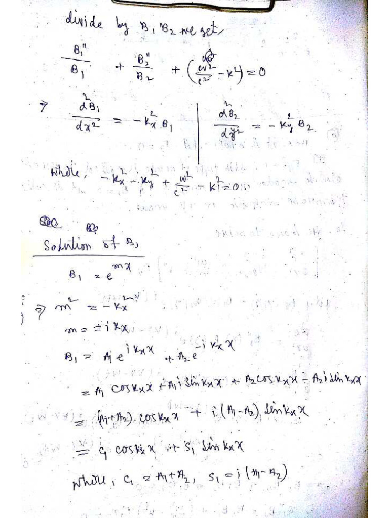 Rectangular Wave Guide Part1 | PDF