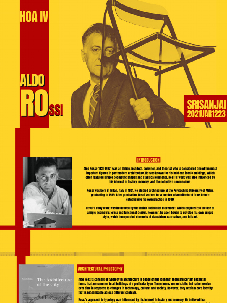 Aldo Rossi | PDF