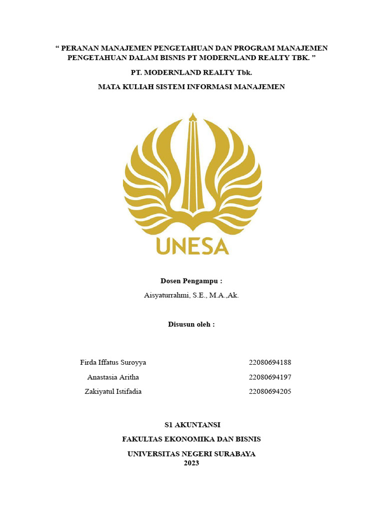 Kelompok 3 SIM - Makalah Materi 11 | PDF