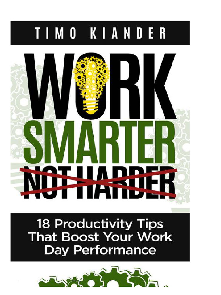 Work Smarter Not Harder Urdu | PDF